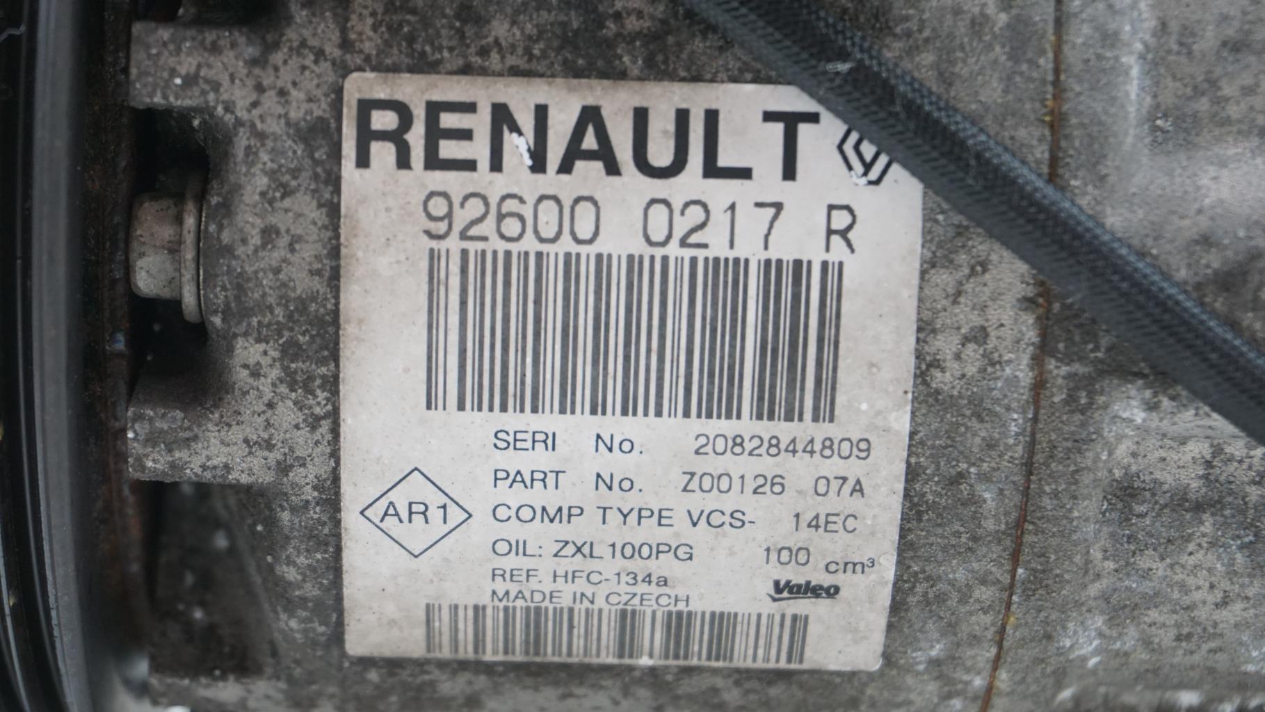 Compresseur clim pour RENAULT CLIO 4 PHASE 1 d'occasion - Jaqu'Auto