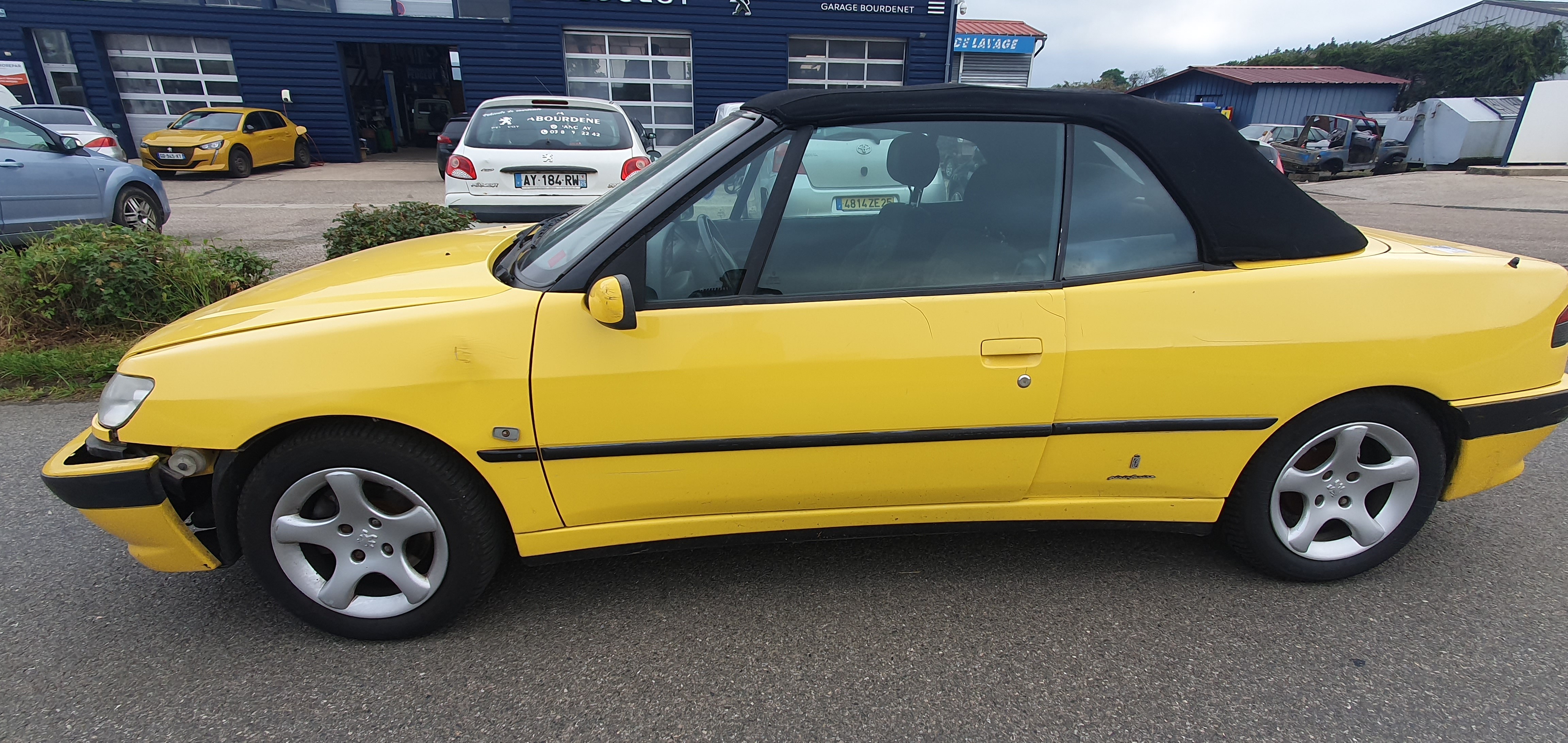 Porte avant droit pour PEUGEOT 306 PHASE 2 CABRIOLET d'occasion - Jaqu'Auto