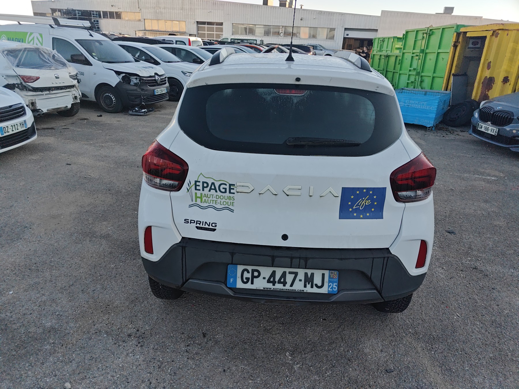 Boitier air bag pour DACIA SPRING PHASE 1 d'occasion - Jaqu'Auto