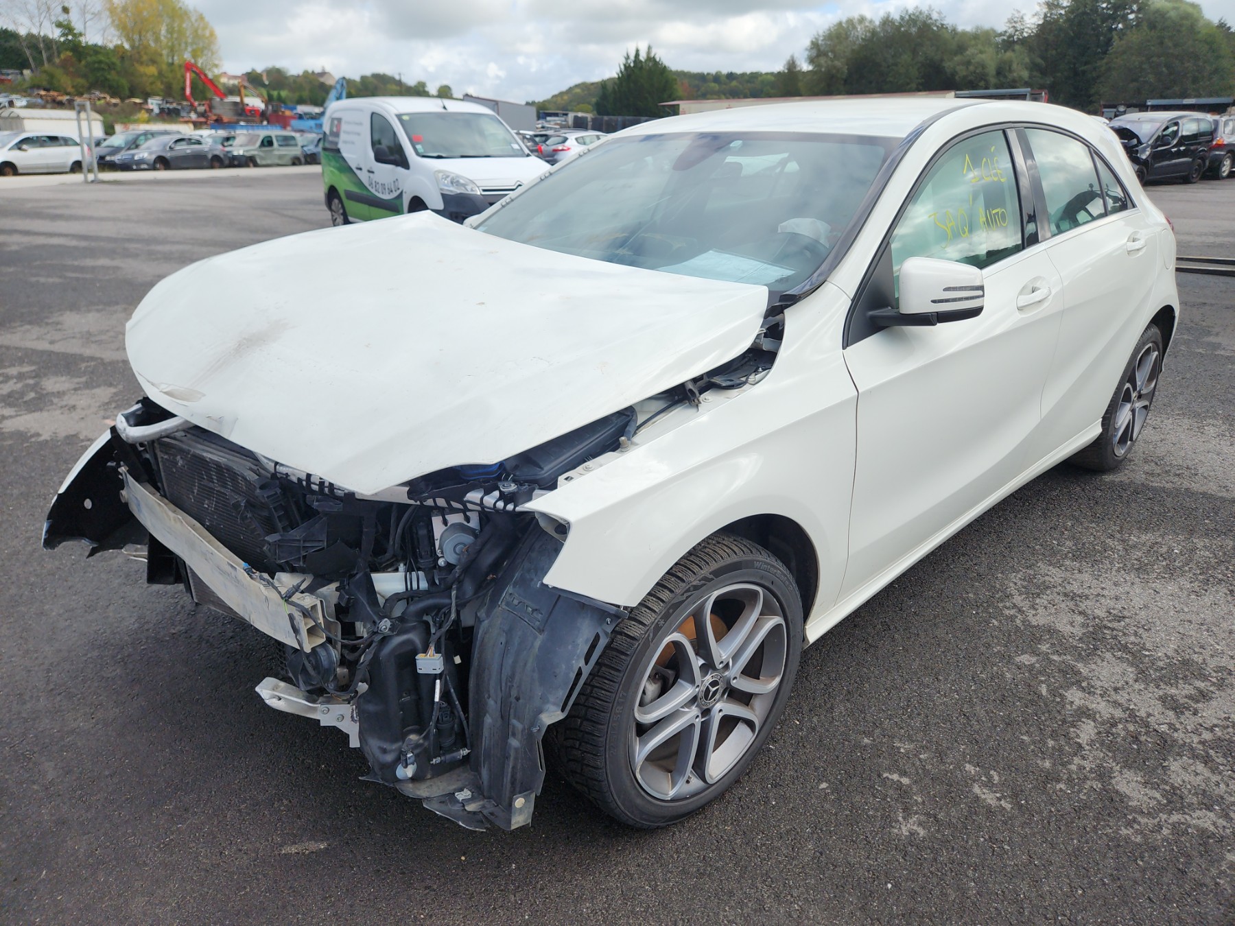Renfort pare choc arriere (traverse) pour MERCEDES CLASSE A 176 PHASE 2 ...