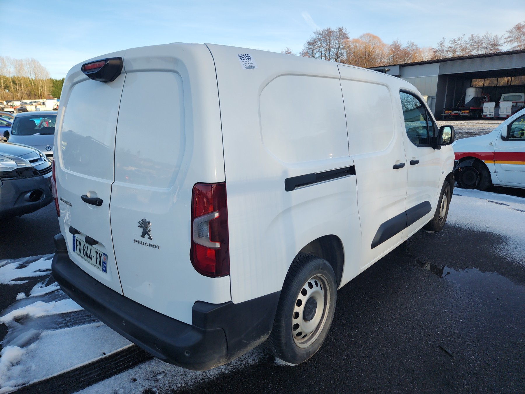 Cloison de separation (utilitaire) pour PEUGEOT PARTNER 3 PHASE 1 d ...
