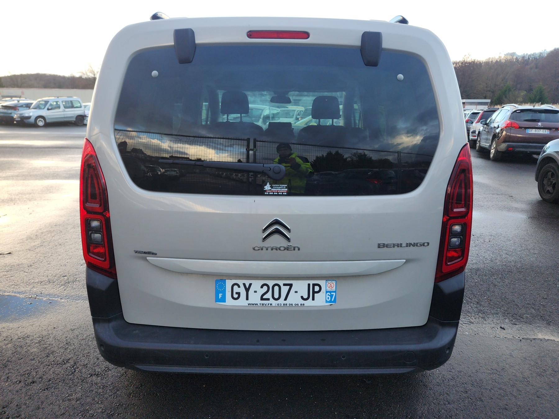 Renfort pare choc arriere (traverse) pour CITROEN BERLINGO 3 M PHASE 1 ...