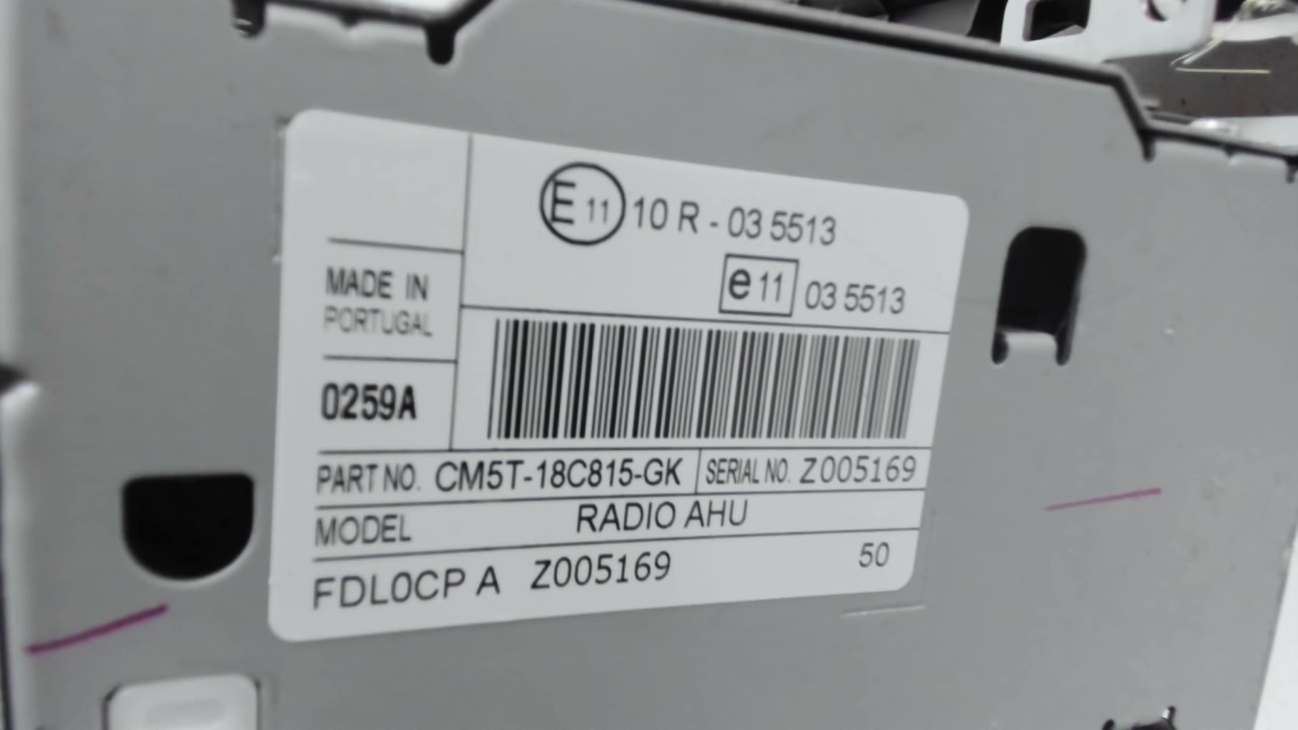 Autoradio FORD FOCUS 3 PHASE 1 Diesel 2012 | AutoPieces.fr