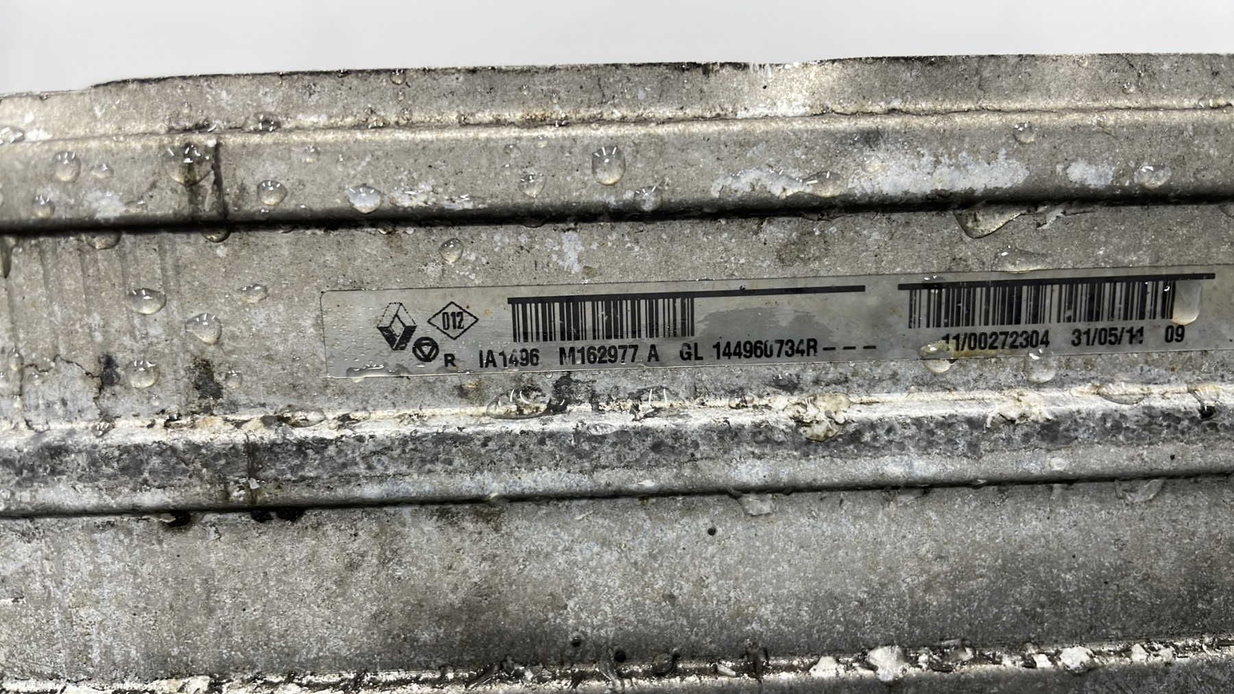 Echangeur air (Intercooler) RENAULT MEGANE 3 PHASE 1 CABRIOLET Diesel ...