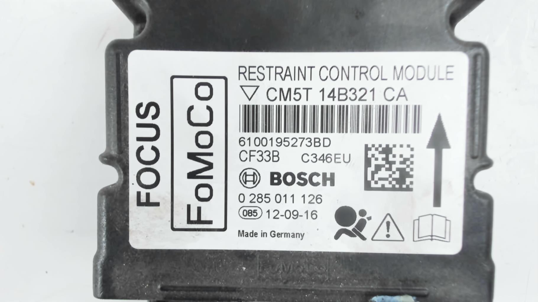 Boitier air bag FORD FOCUS 3 PHASE 1 Diesel 2012 | AutoPieces.fr
