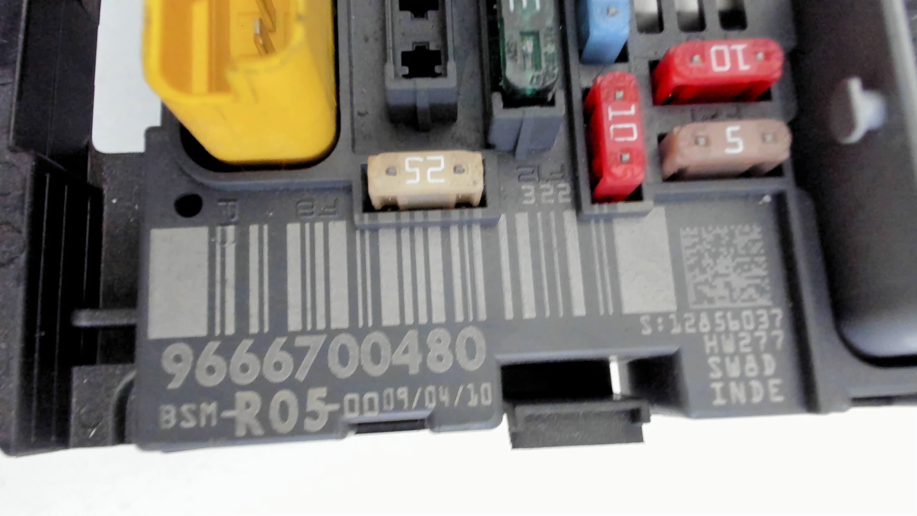 Boitier servitude moteur (BSM) PEUGEOT 308 1 PHASE 2 Diesel | AutoPieces.fr