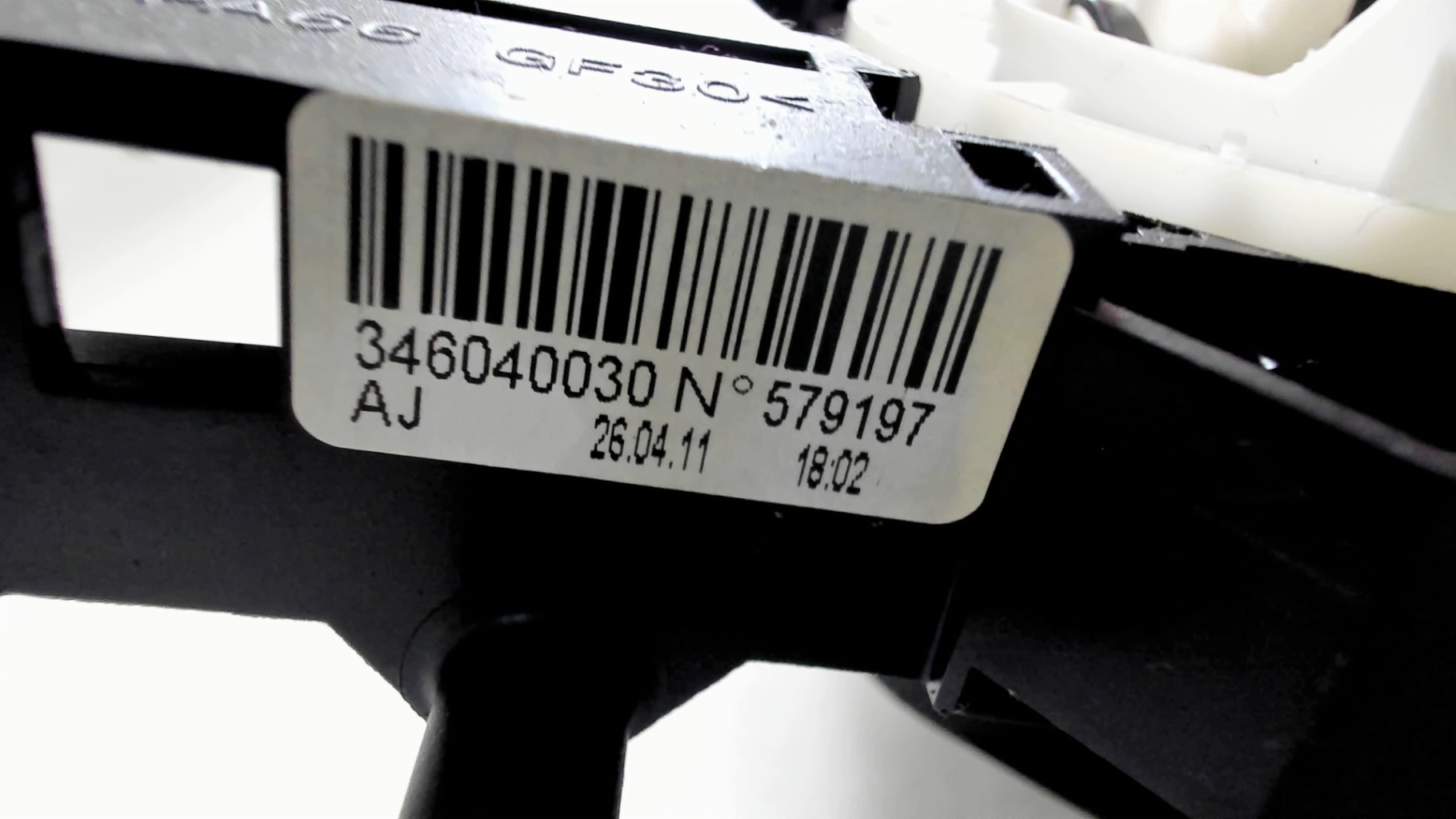 Contacteur tournant RENAULT TWINGO 2 PHASE 1 Diesel 2011 | AutoPieces.fr