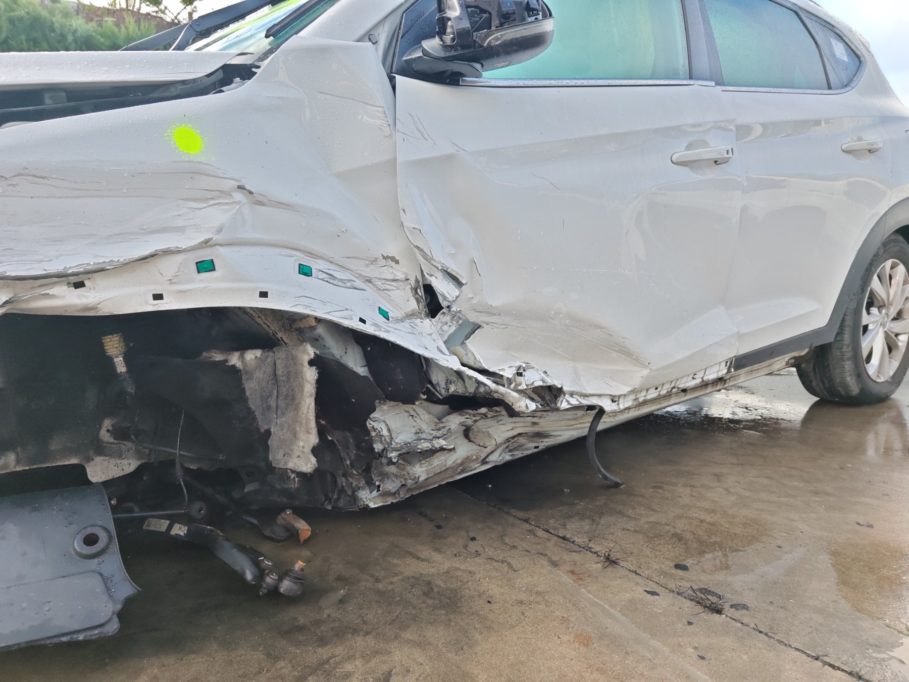 HYUNDAI TUCSON 2 PHASE 2 accidenté